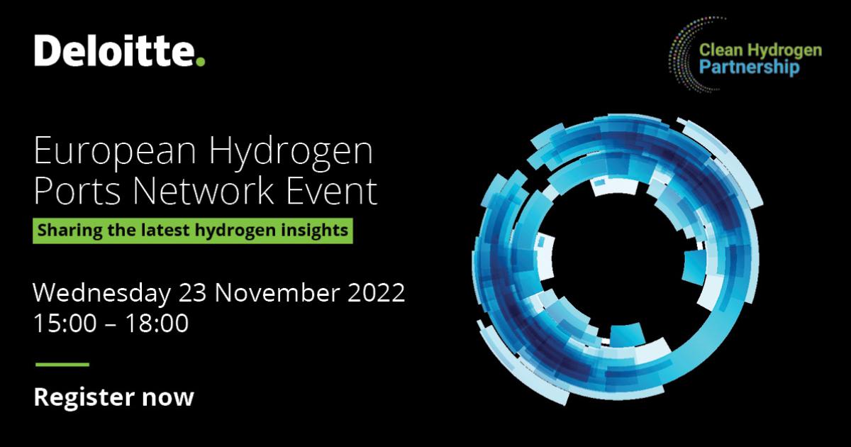 European Hydrogen Ports Network event - Clean Hydrogen Partnership