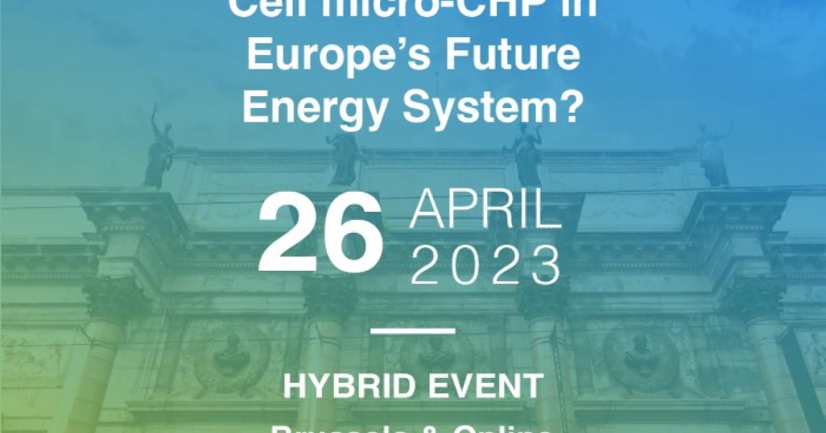 What Role for Fuel Cell micro-CHP in Europe’s Future Energy System ...