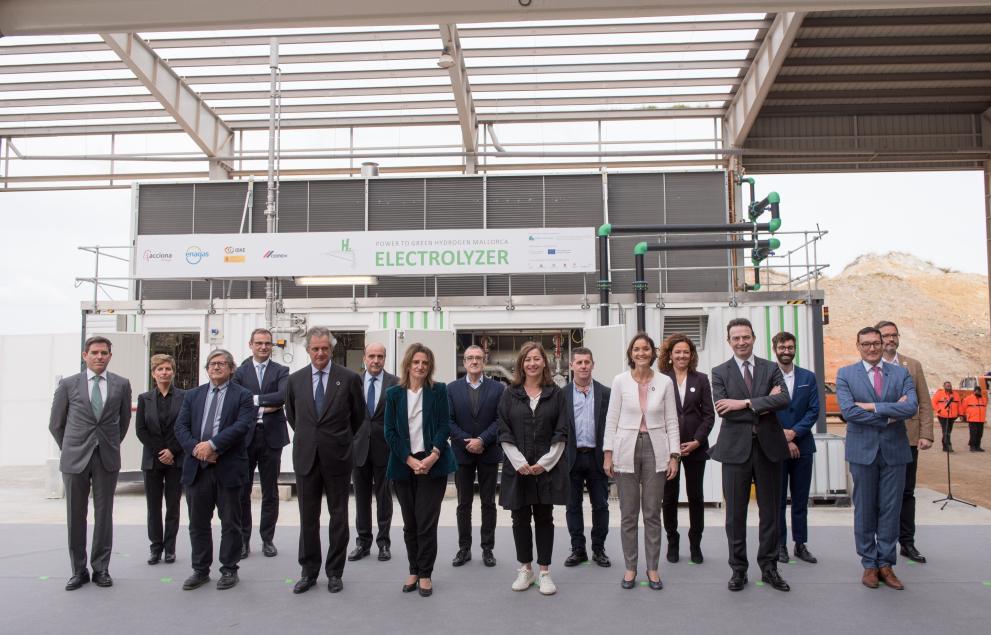 Green Hysland - Inauguration of the first renewable hydrogen industrial ...